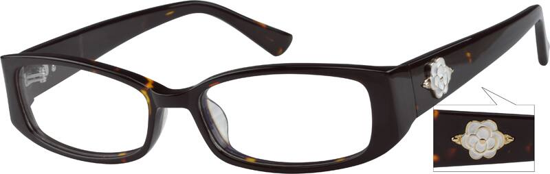Tortoiseshell Tailored Fashion Acetate Full Rim Frame 4829 Zenni Optical Eyeglasses