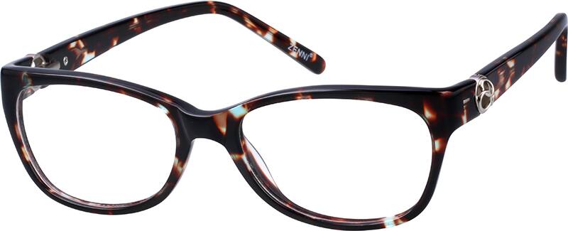 Pattern Acetate Full Rim Frame With Spring Hinges 6375 Zenni Optical