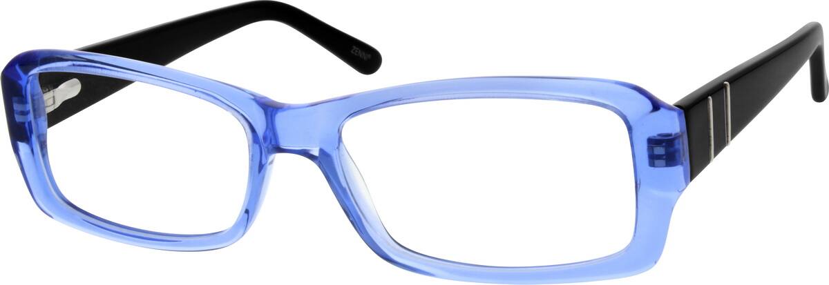 Blue Acetate Full Rim Frame With Spring Hinges 6600 Zenni Optical
