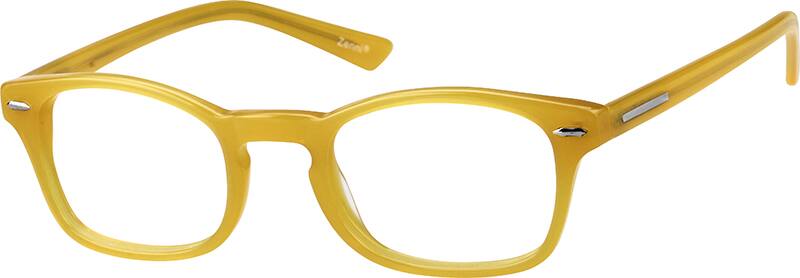 Yellow Acetate Full-Rim Frame #1045 | Zenni Optical Eyeglasses