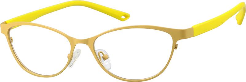 Yellow Oval Eyeglasses #1473 | Zenni Optical Eyeglasses