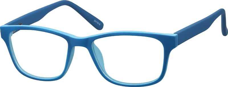 Blue Boys' Square Eyeglasses #20118 | Zenni Optical Eyeglasses