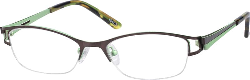 Brown Women’s Stylish Rectangular Eyeglasses #6940 | Zenni Optical ...