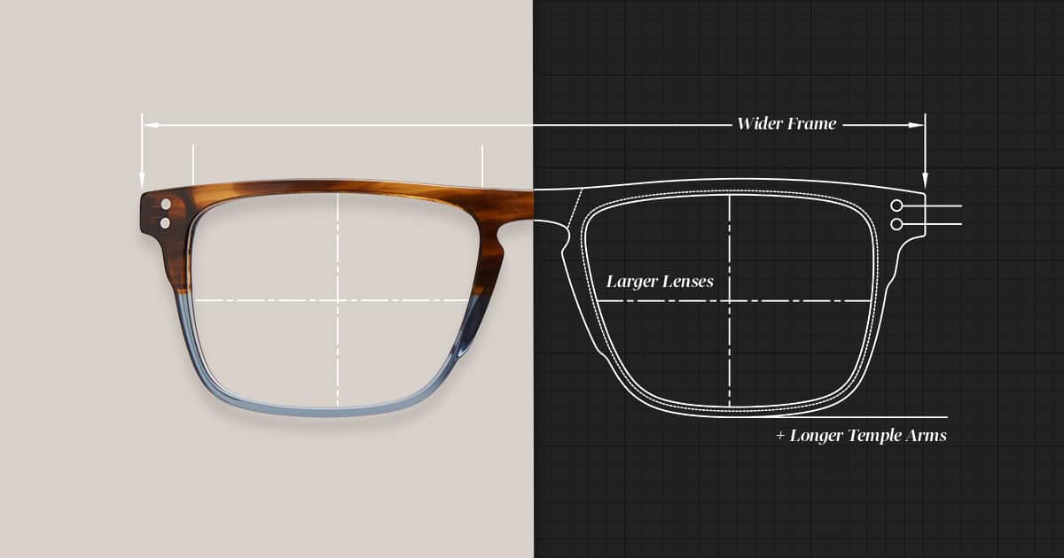 Extended Fit Glasses: Frames for Wide Faces | Fast Shipping | Zenni Optical