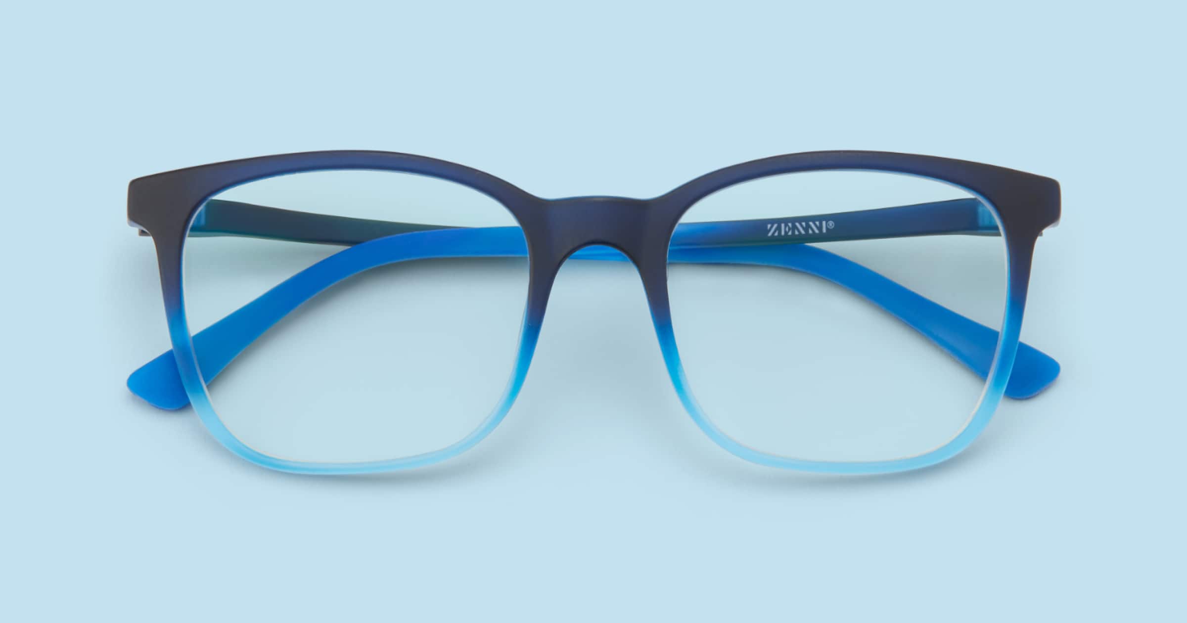 Blue Frame Glasses & Sunglasses | Fast Shipping | Zenni Optical