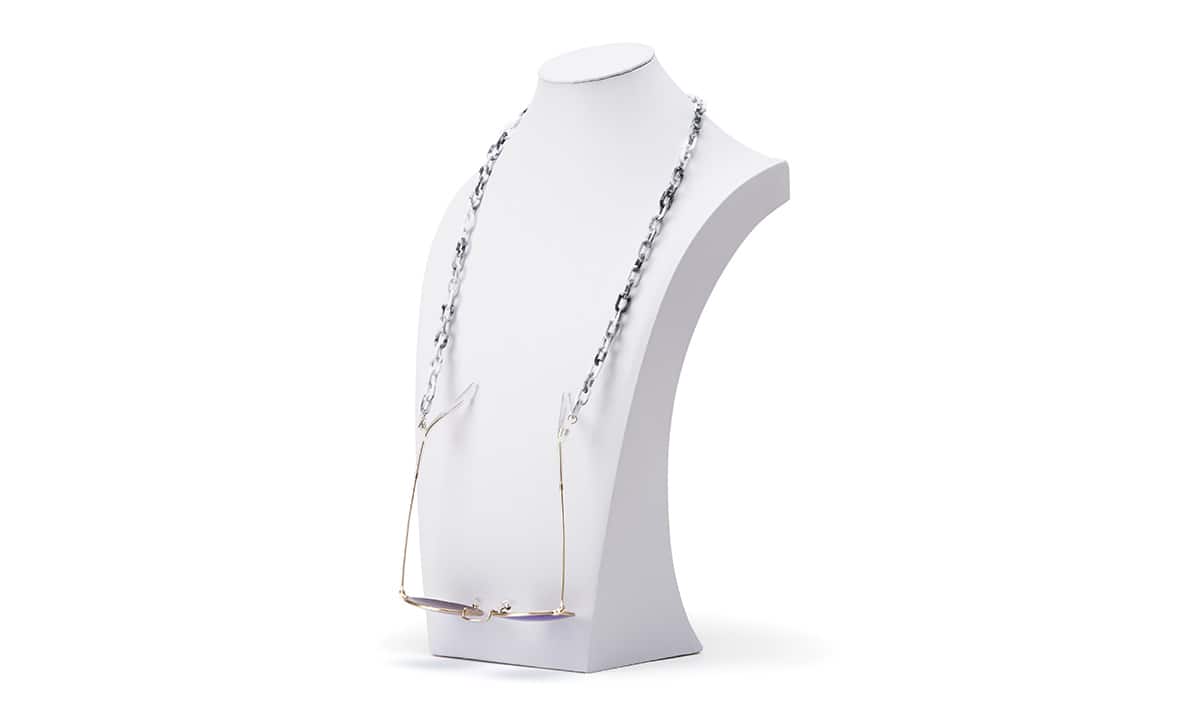 Pattern Oval Link Eyeglass Chain #A60122131 | Zenni Optical