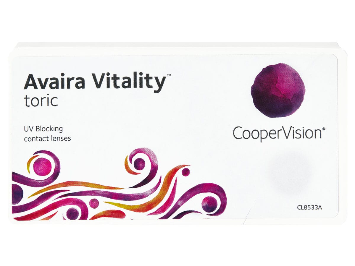 Avaira Vitality™ Toric Contact Lenses 6 Pk Zenni Optical