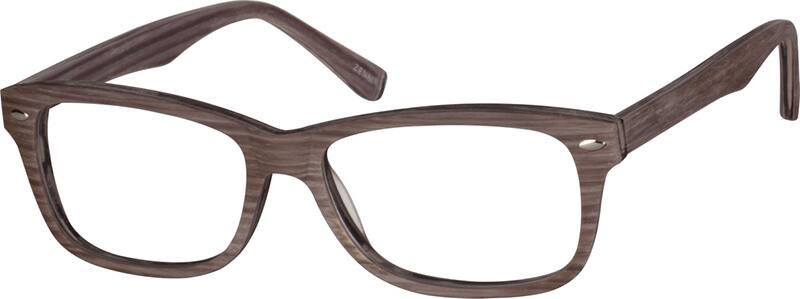 Brown Rectangle Glasses #100715 | Zenni Optical