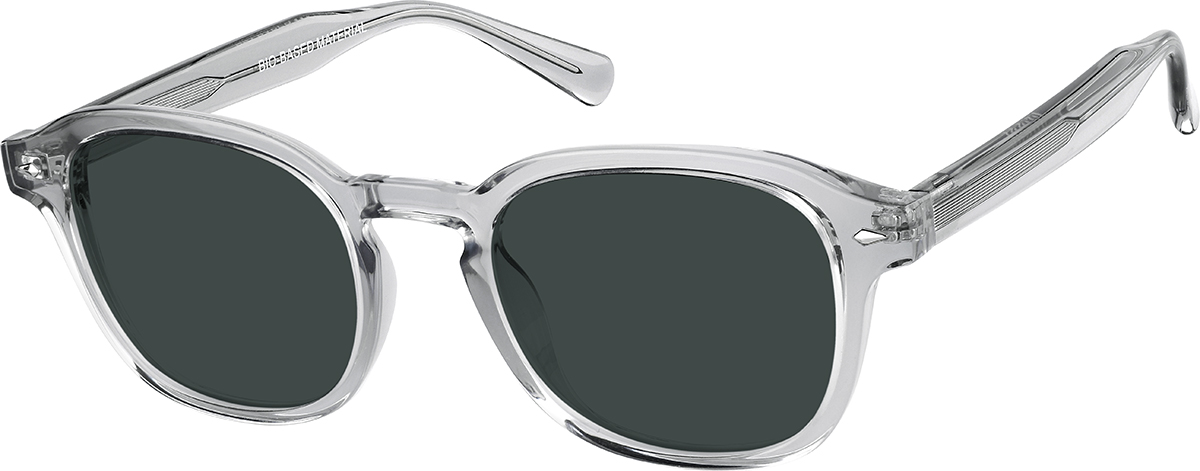 Gray Square Sunglasses #1111112 | Zenni Optical