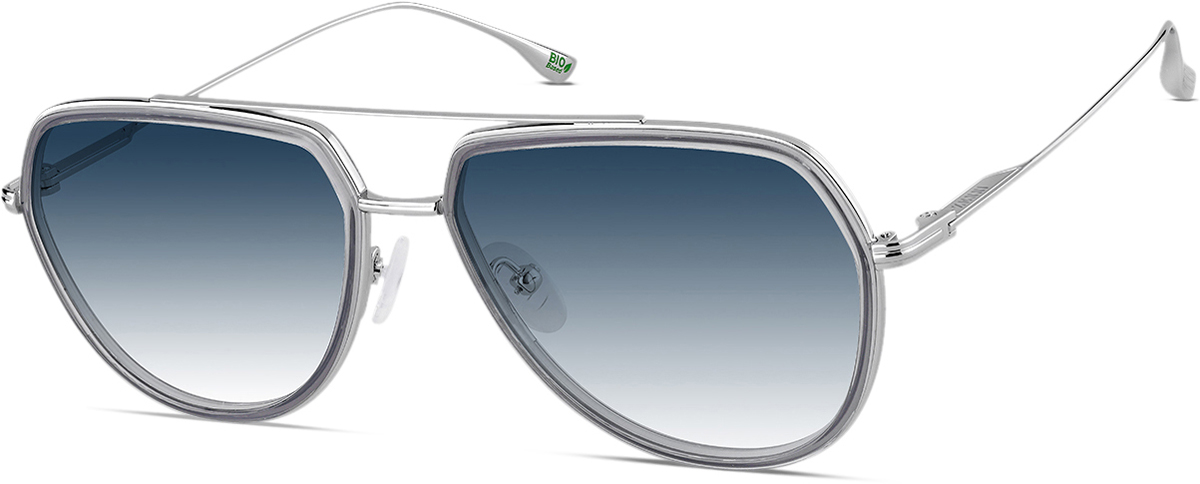 Gray Aviator Sunglasses 1152312 Zenni Optical