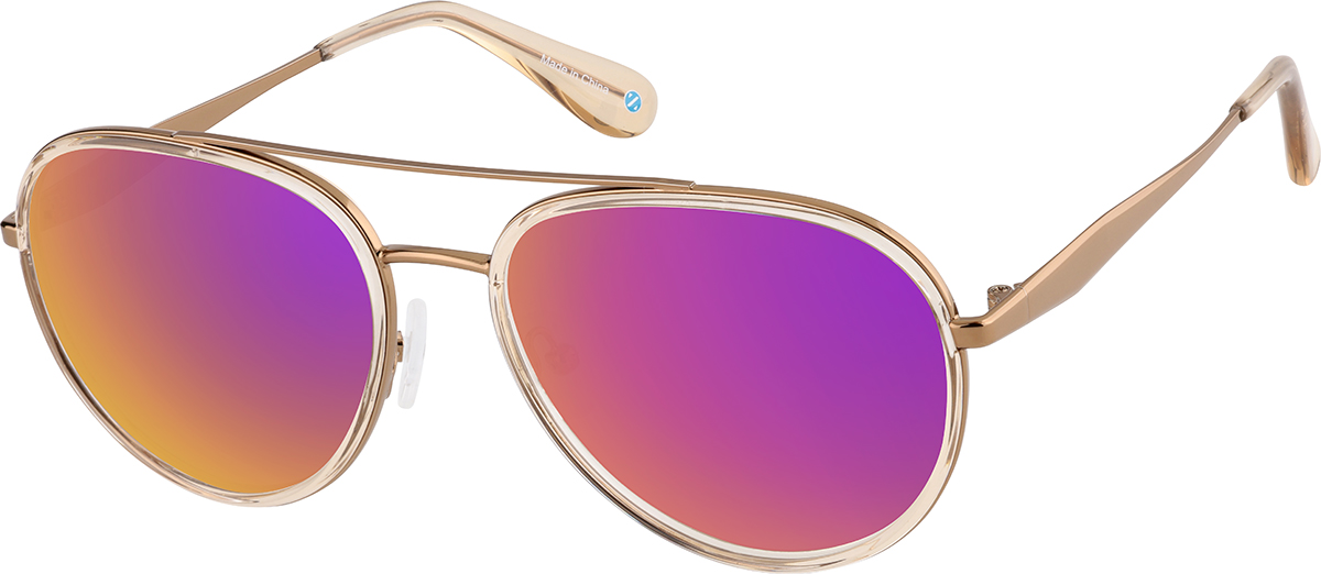Brown Aviator Sunglasses 1152615 Zenni Optical