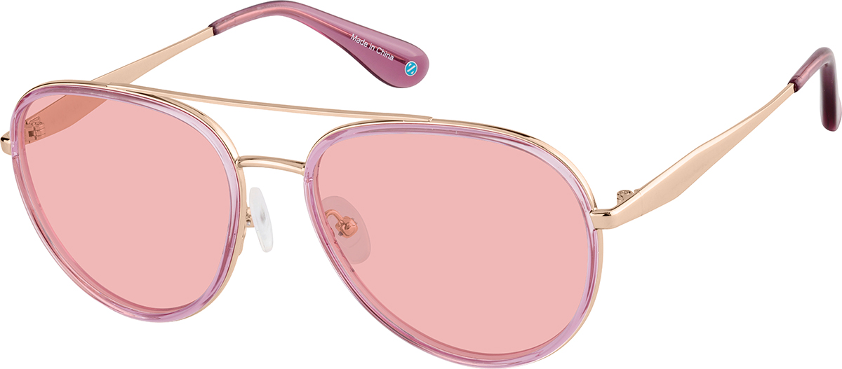 Purple Aviator Sunglasses #1152617 | Zenni Optical