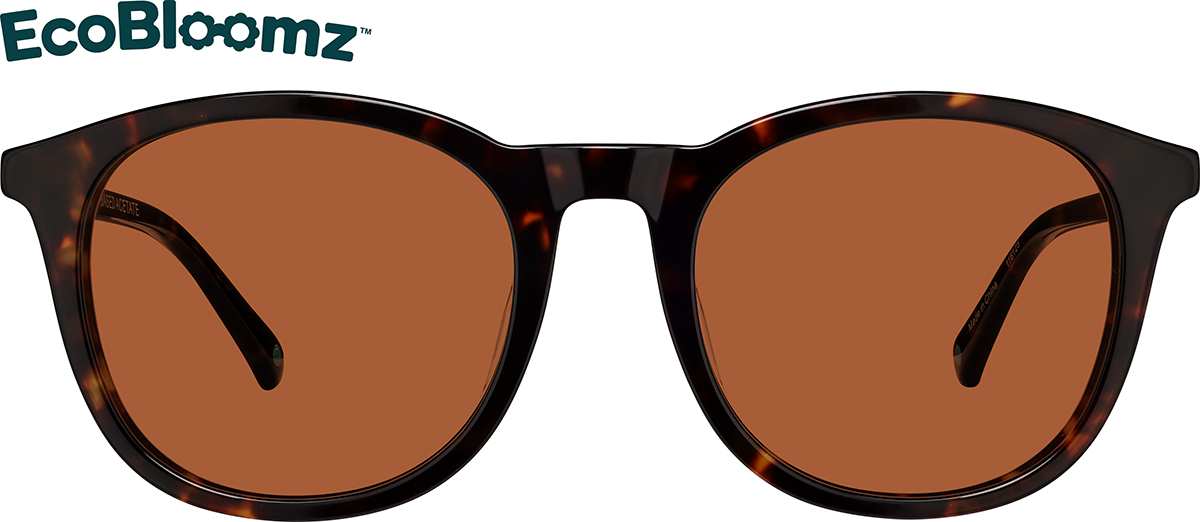 Tortoiseshell Square Sunglasses #116125 | Zenni Optical