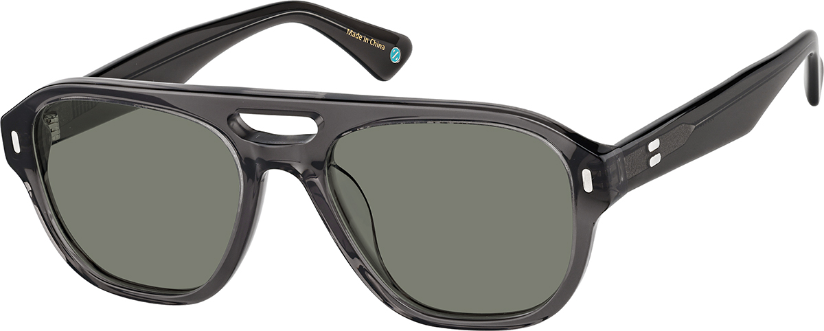 Gray Aviator Sunglasses #118012 | Zenni Optical