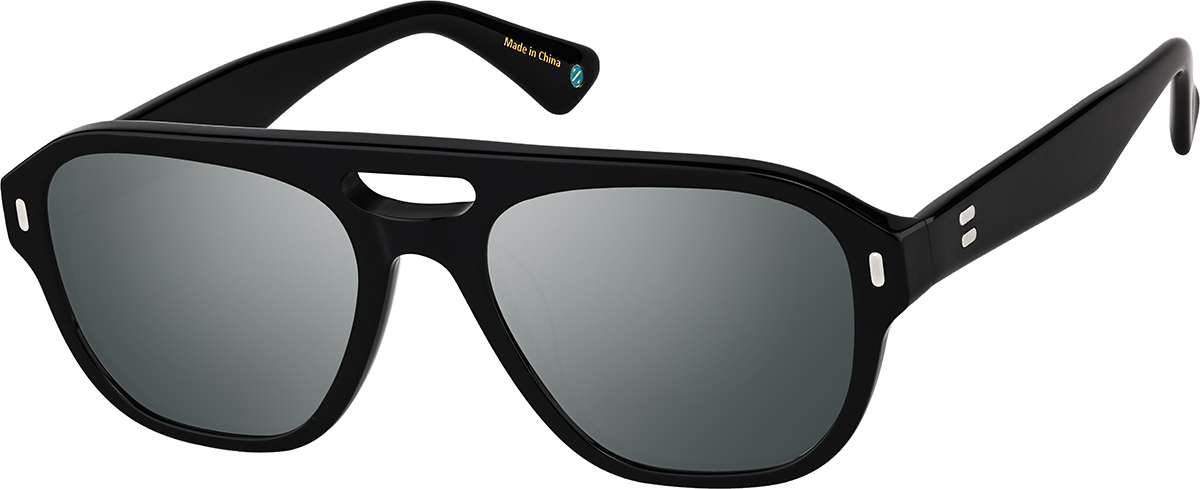 Black Aviator Sunglasses #118021 | Zenni Optical