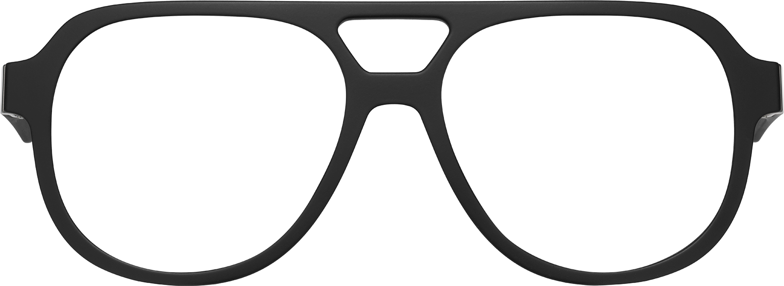 Black OptiFlex Aviator #1210221 | Zenni Optical Black OptiFlex Aviator #1210221 | Zenni Optical