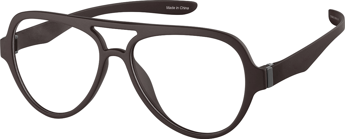 Brown Optiflex Aviator Glasses 1210515 Zenni Optical