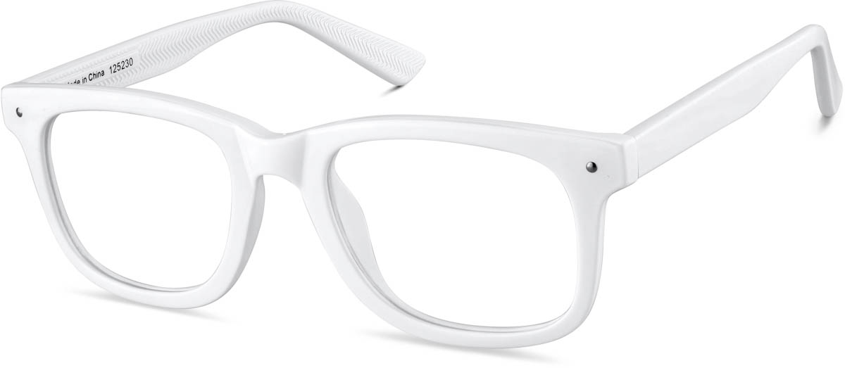 white optical frames
