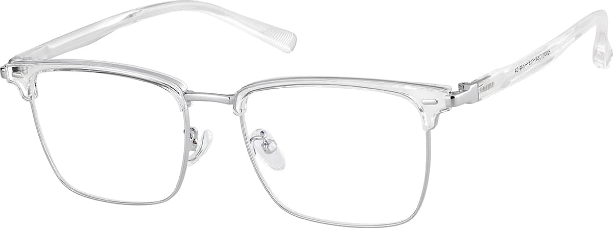 Clear Browline Glasses 1914823 Zenni Optical Canada