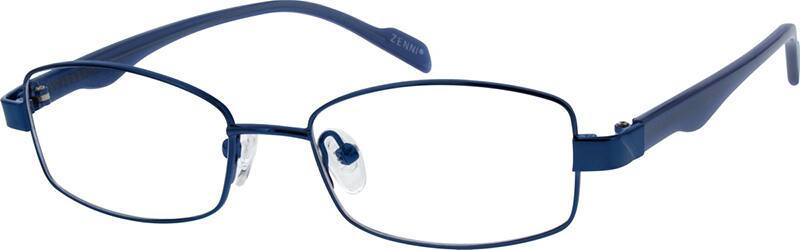 Blue Kids’ Rectangle Glasses #194316 | Zenni Optical