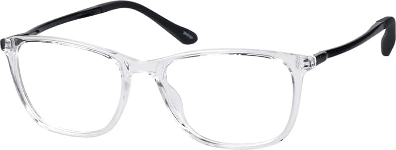 Clear Rectangle Glasses #2015123 | Zenni Optical