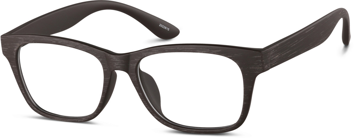 Brown Rectangle Glasses 2022815 Zenni Optical Canada