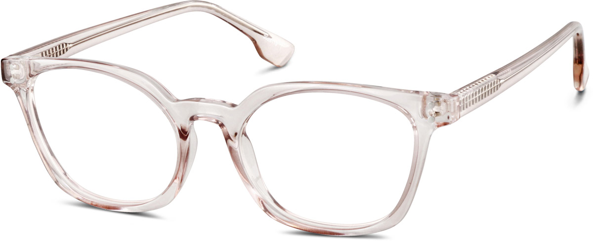 Pink Square Glasses #2028119 | Zenni Optical