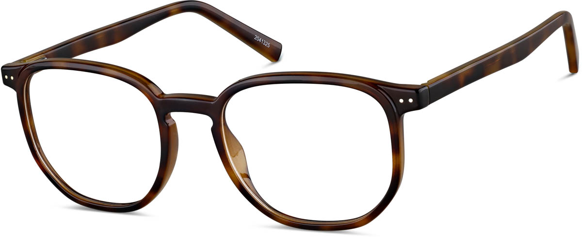 Tortoiseshell Square Glasses #2041325 | Zenni Optical