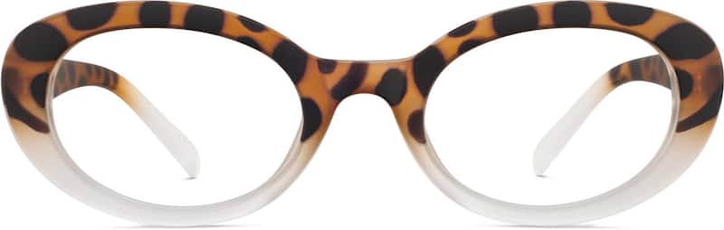 Tortoiseshell Oval Glasses #2043025 | Zenni Optical