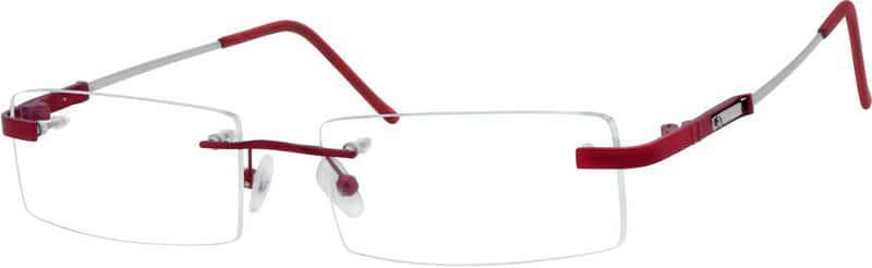 Red Rimless Glasses #216218 | Zenni Optical
