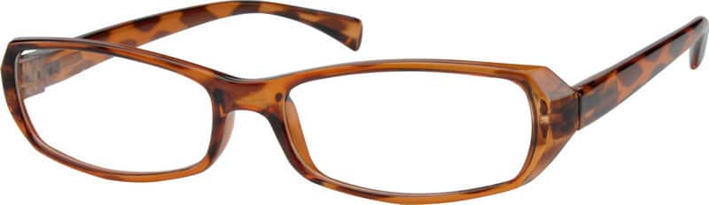 Tortoiseshell Rectangle Glasses #221825 | Zenni Optical