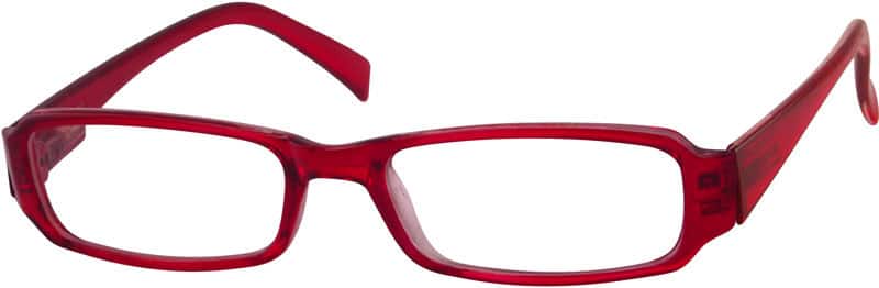 Red Rectangle Glasses #224318 | Zenni Optical