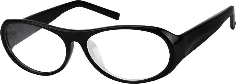 Black Oval Glasses #233521 | Zenni Optical