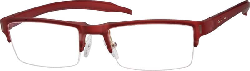 Red Rectangle Glasses #255518 | Zenni Optical