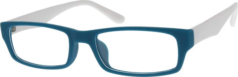 Blue Kids’ Rectangle Glasses #262416 | Zenni Optical