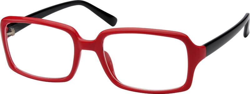 Red Rectangle Glasses #271218 | Zenni Optical
