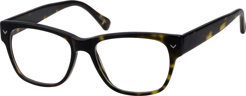 Tortoiseshell Square Glasses #303025 | Zenni Optical
