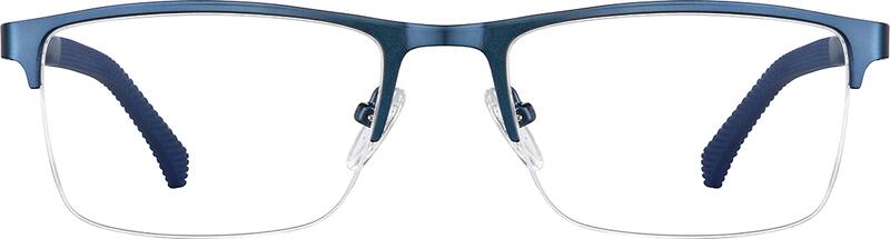 Blue Rectangle Glasses #3210716 | Zenni Optical