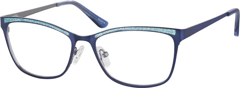 Navy Cat-Eye Glasses #3215516 | Zenni Optical