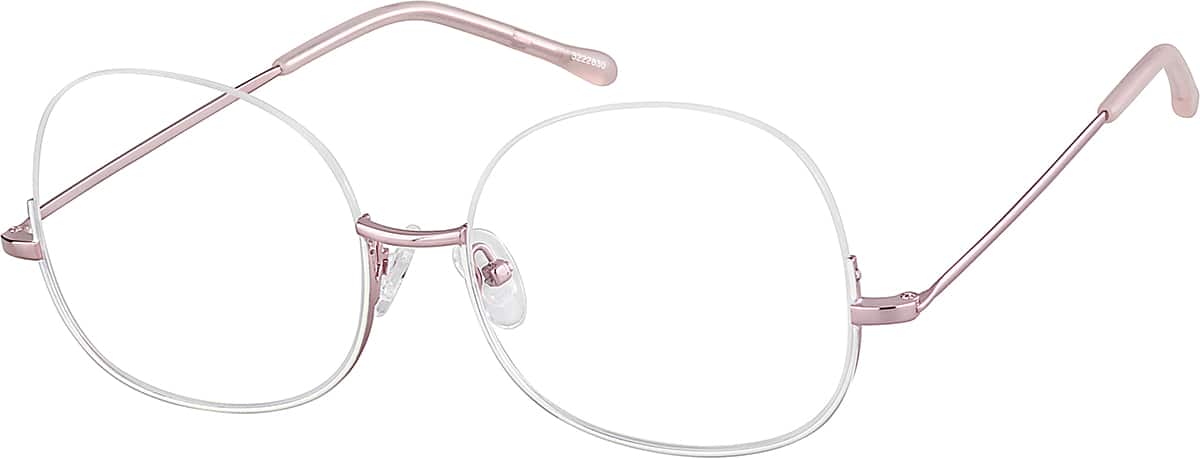 White Oval Glasses #3222830 | Zenni Optical
