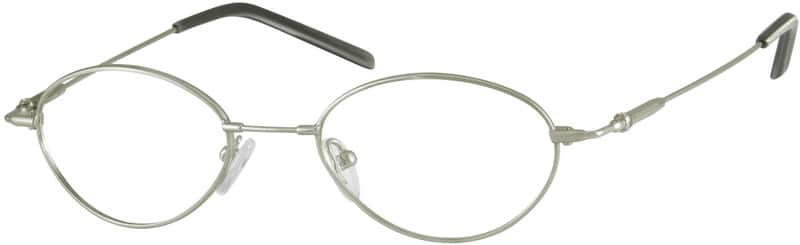 Silver Oval Glasses #323511 | Zenni Optical