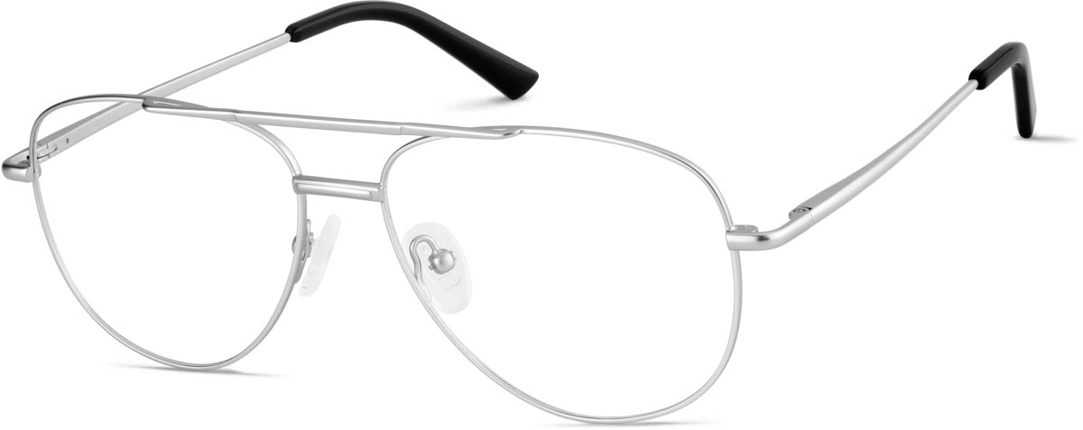 Silver Aviator Glasses 3239211 Zenni Optical Canada