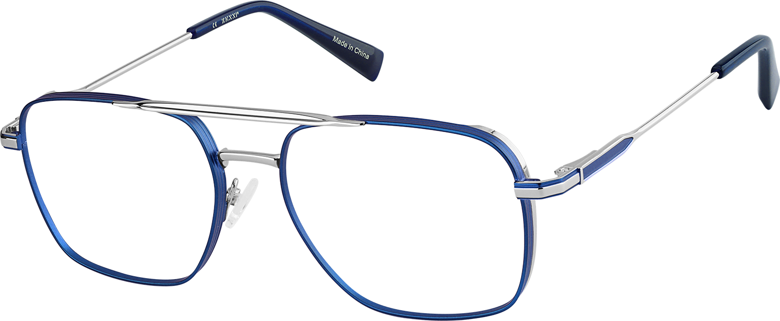 Blue Aviator Glasses #3243116 | Zenni Optical Blue Aviator Glasses #3243116 | Zenni Optical