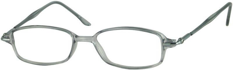 Blue Rectangle Glasses #384316 | Zenni Optical