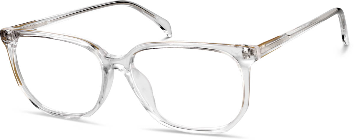 Clear Rectangle Glasses #4424723 | Zenni Optical
