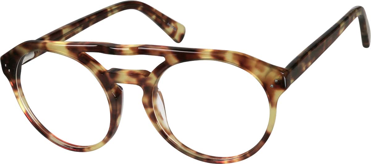 Tortoiseshell Round Glasses #4428439 | Zenni Optical