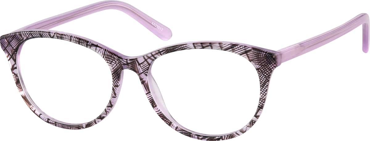 Lilac Oval Glasses #4439017 | Zenni Optical
