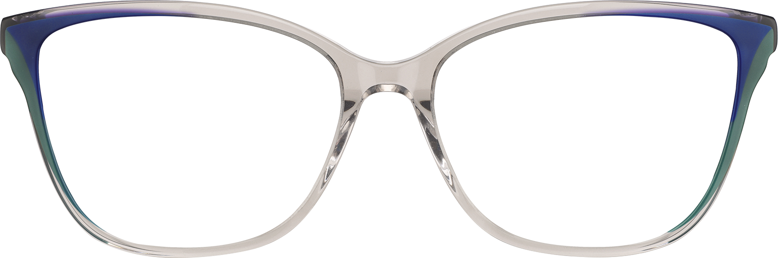 Clear/Blue Premium Cat-Eye Glasses #4458216 | Zenni Optical Clear/Blue Premium Cat-Eye Glasses #4458216 | Zenni Optical