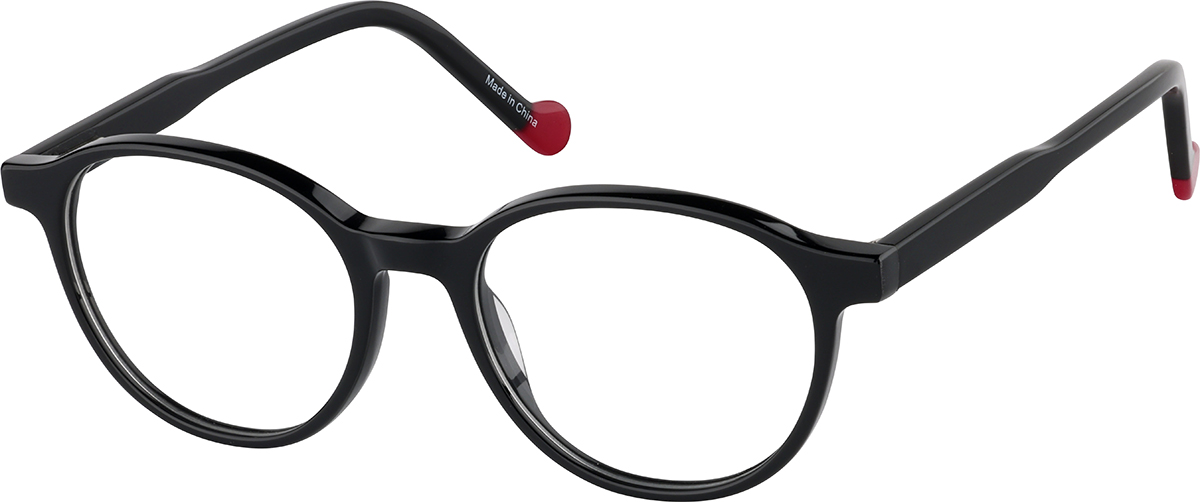 Black Kids' Round Glasses #4471121 | Zenni Optical