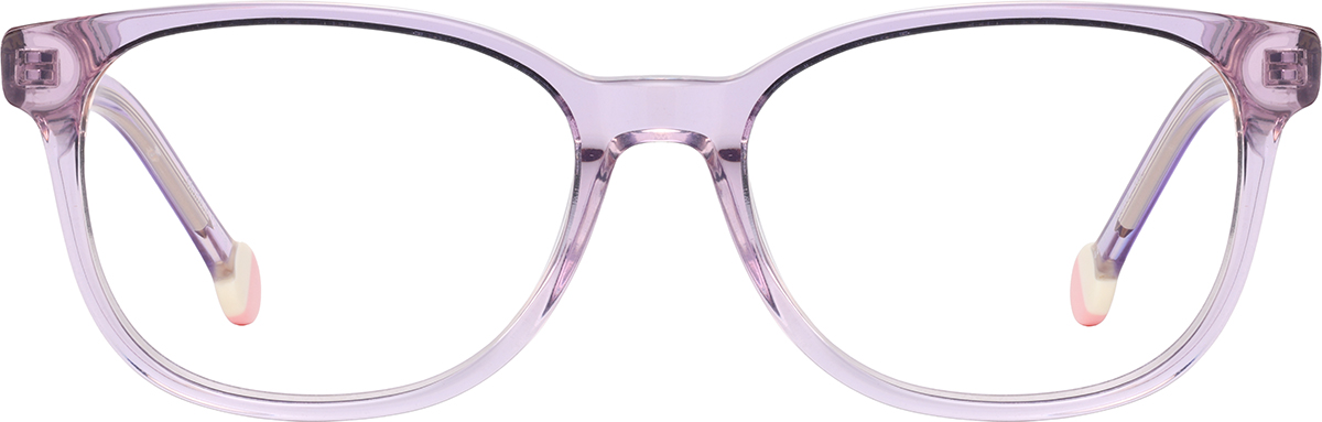 Violeta Lentes Rectangulares para niños #4471417 | Zenni Optical